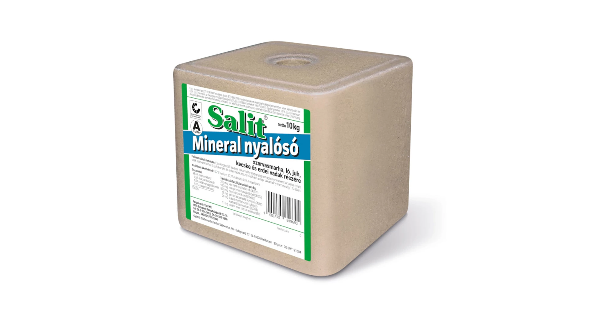 Salit Mineral sajtolt nyalósó 10/1 - Magtárház prémium takarmány webáruház